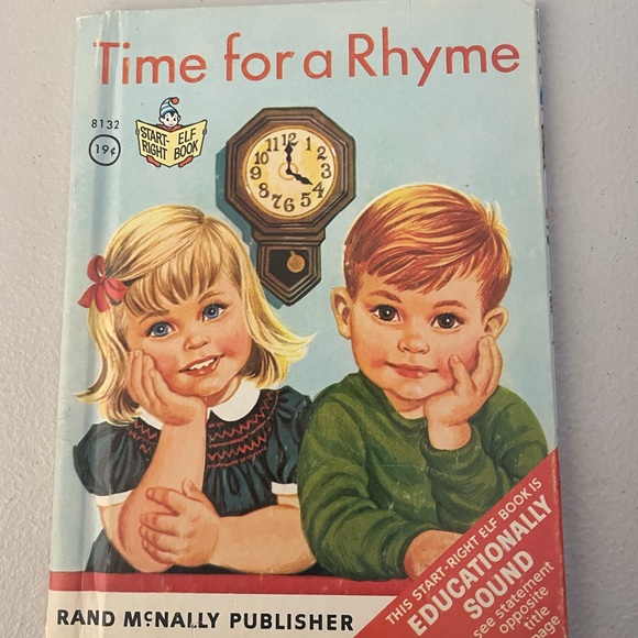 Other | Vintage Time For A Rhyme Rand Mcnally Elf Book 1966 | Poshmark